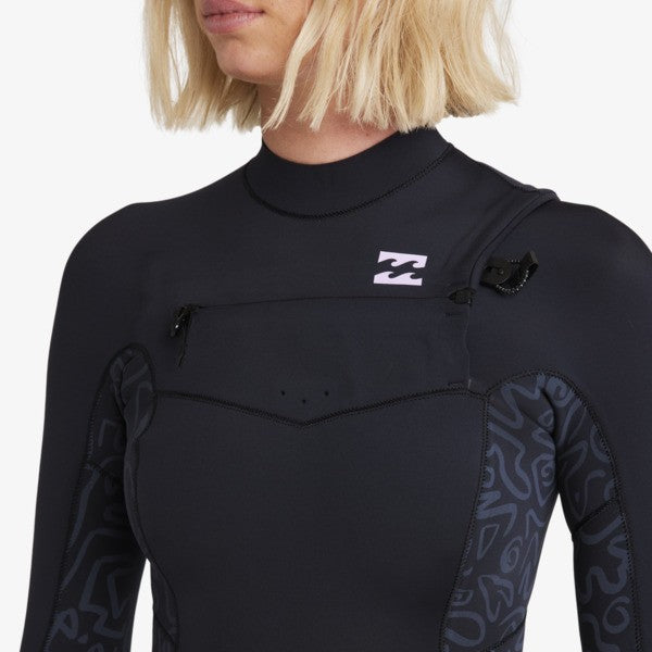 Billabong Synergy 4/3mm Women's Chest Zip Wetsuit – Lost Shore Surf Shop