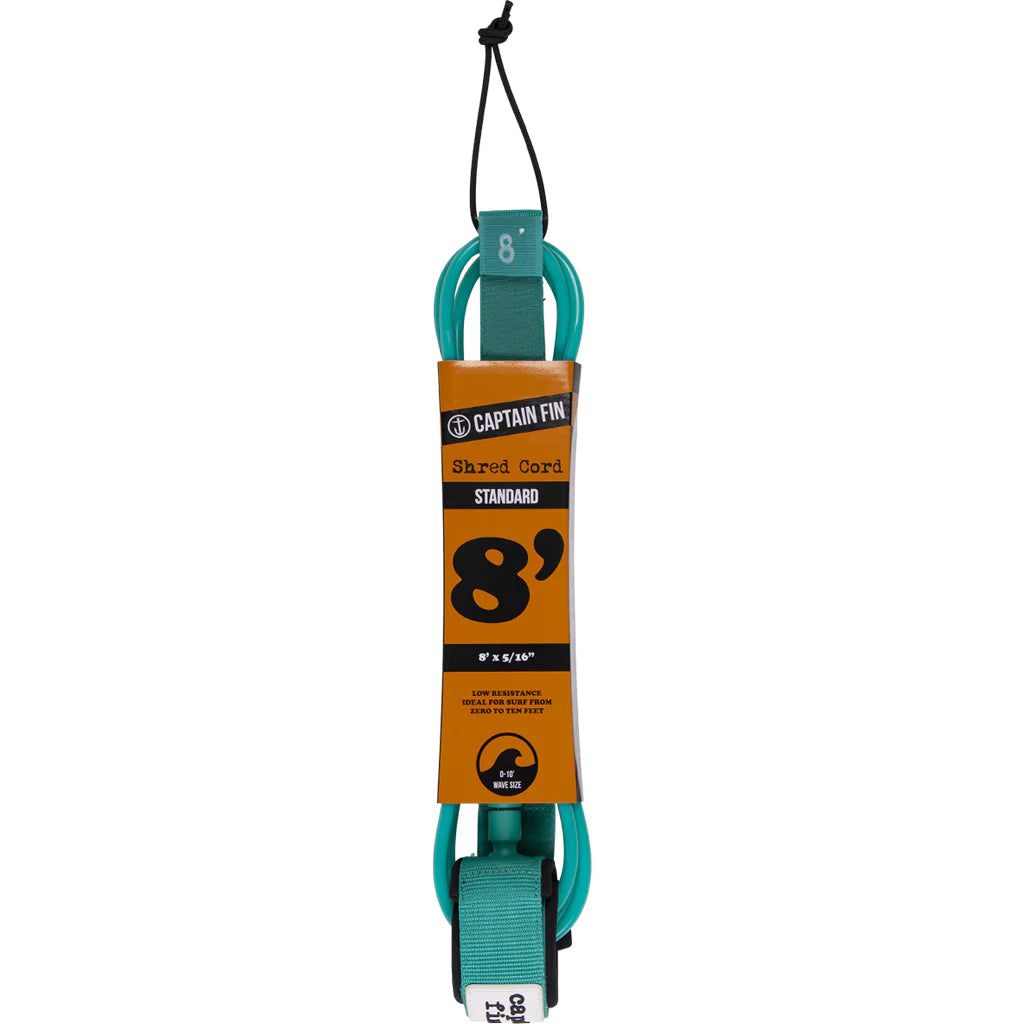 Captain Fin Co Shred Cord Leash - 8ft – Lost Shore Surf Shop